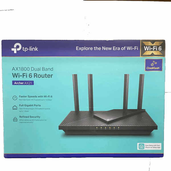 TP-LINK – AX1800 Dual Band Gigabit Wi-FI 6 Router – AU – Ecommerce Ecosystem